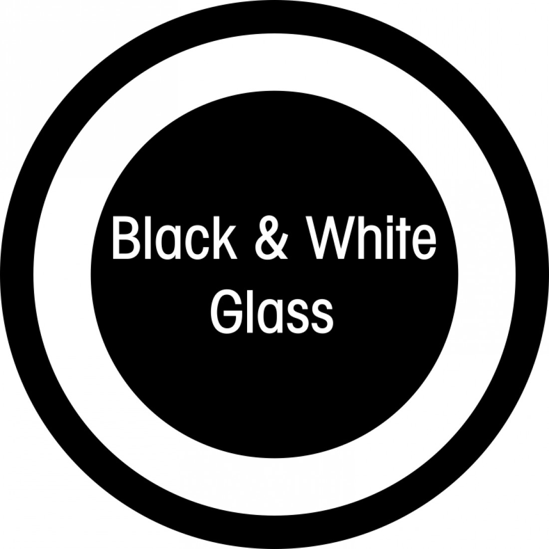 Custom Gobo : B/W Glass